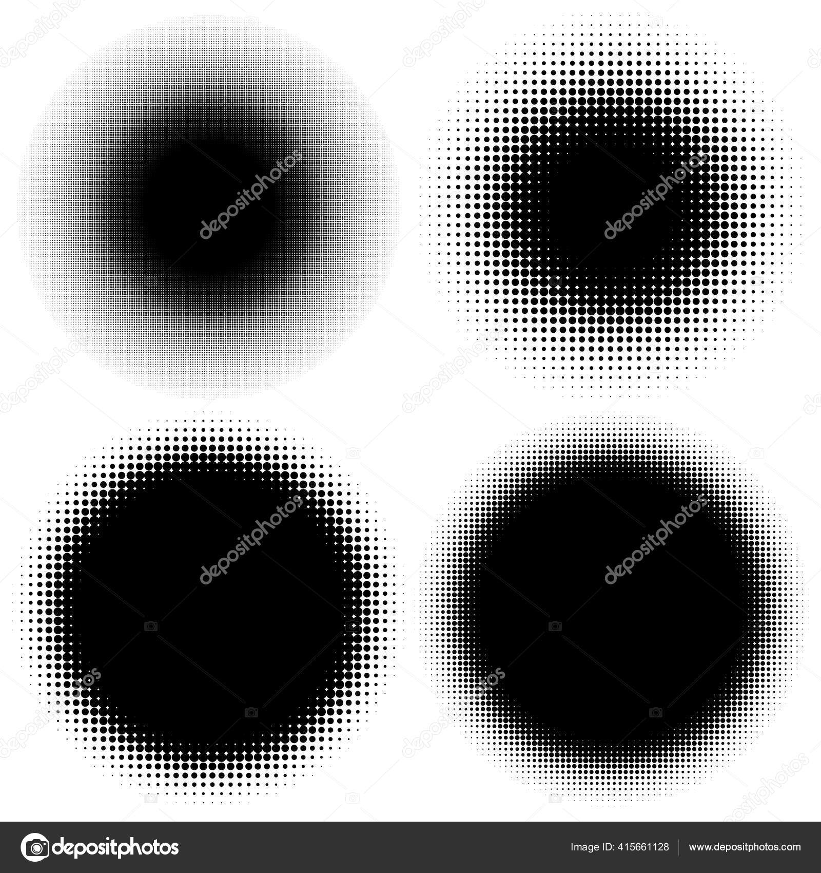 Halftone Vector Pattern Texture Circles Dots Screentone Illustration ... Halftone Vector Pattern Texture Circles Dots Screentone Illustration ...
