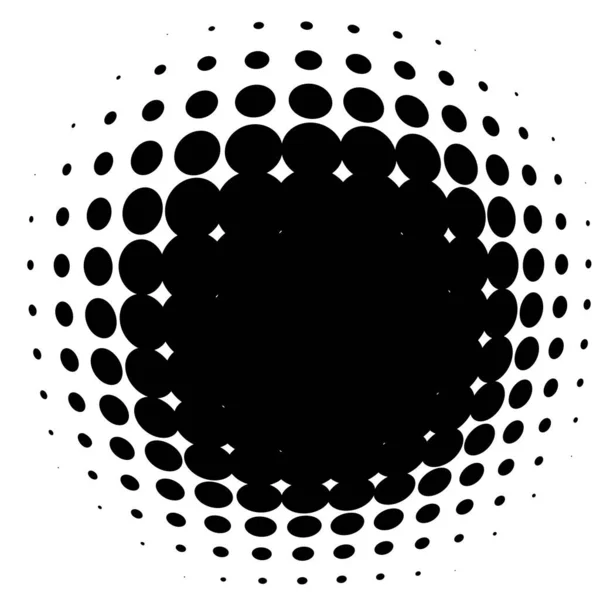 Spherical Distortion Halftone Dots Element Orb Ball Deform Bulge Bump Stock Vector by ©vectorguy ...