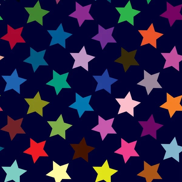Repeatable Star Background Star Pattern Seamless Starry Wrapping Paper ...