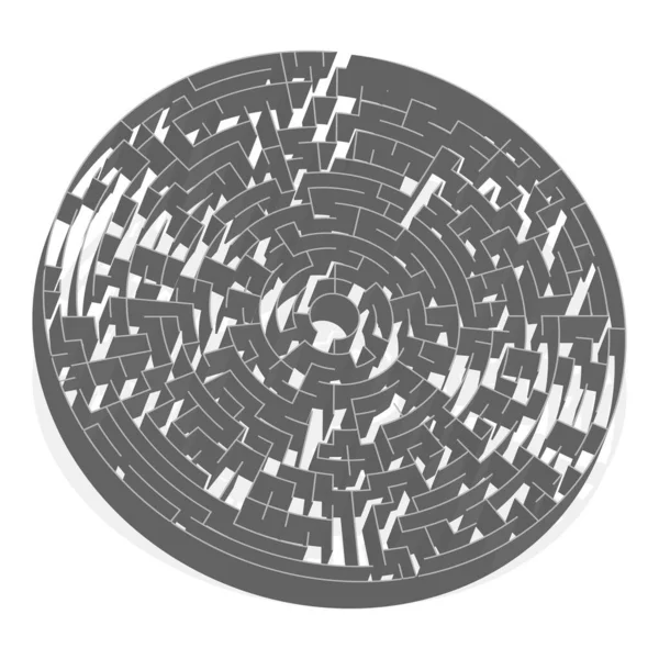 Solvable Mazes Labyrinths Puzzle Brain Teaser Game Stock Vector Image ...