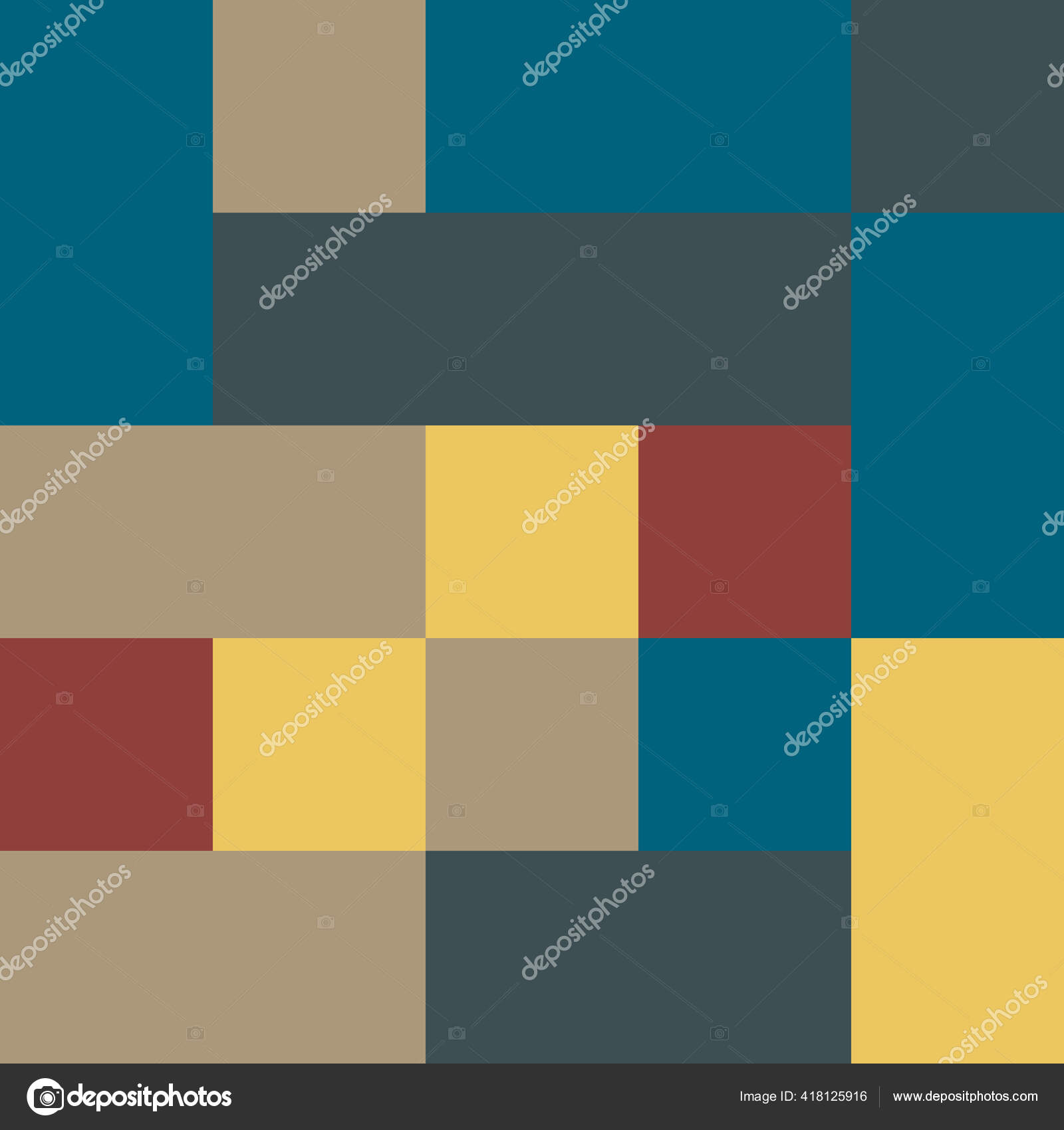 Pixellation Random Squares Blocks Random Color Pattern Background ...