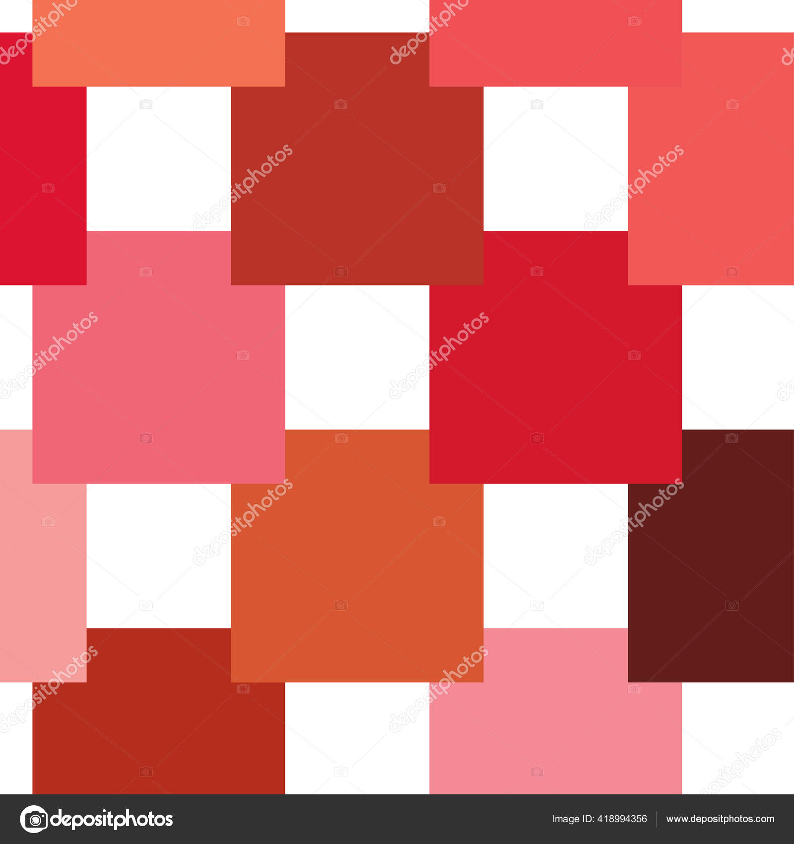 Simple Plain Colorful Squares Repeatable Seamless Background Pattern ...