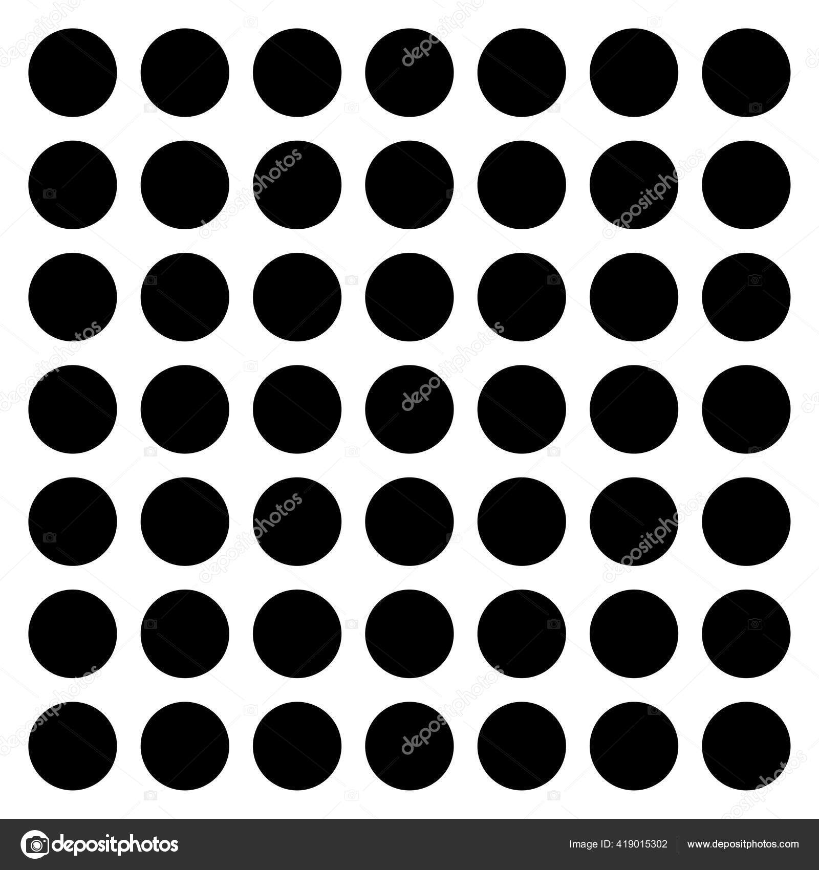 Black Circles Vector Illustration Circles Design Element Circles ...