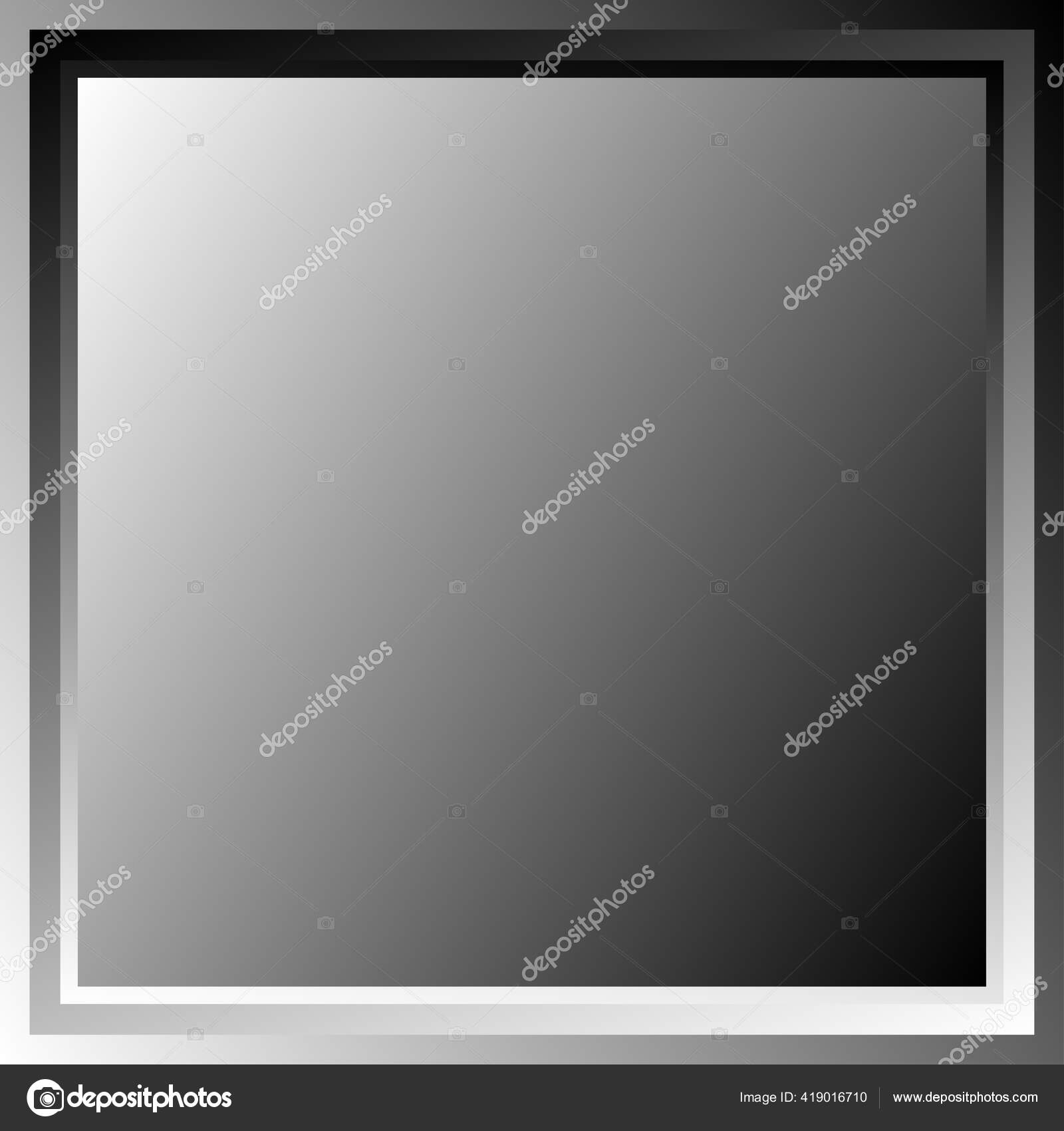 Overlapping Squares Blocks Vector Illustration Grayscale Squares Stock ...