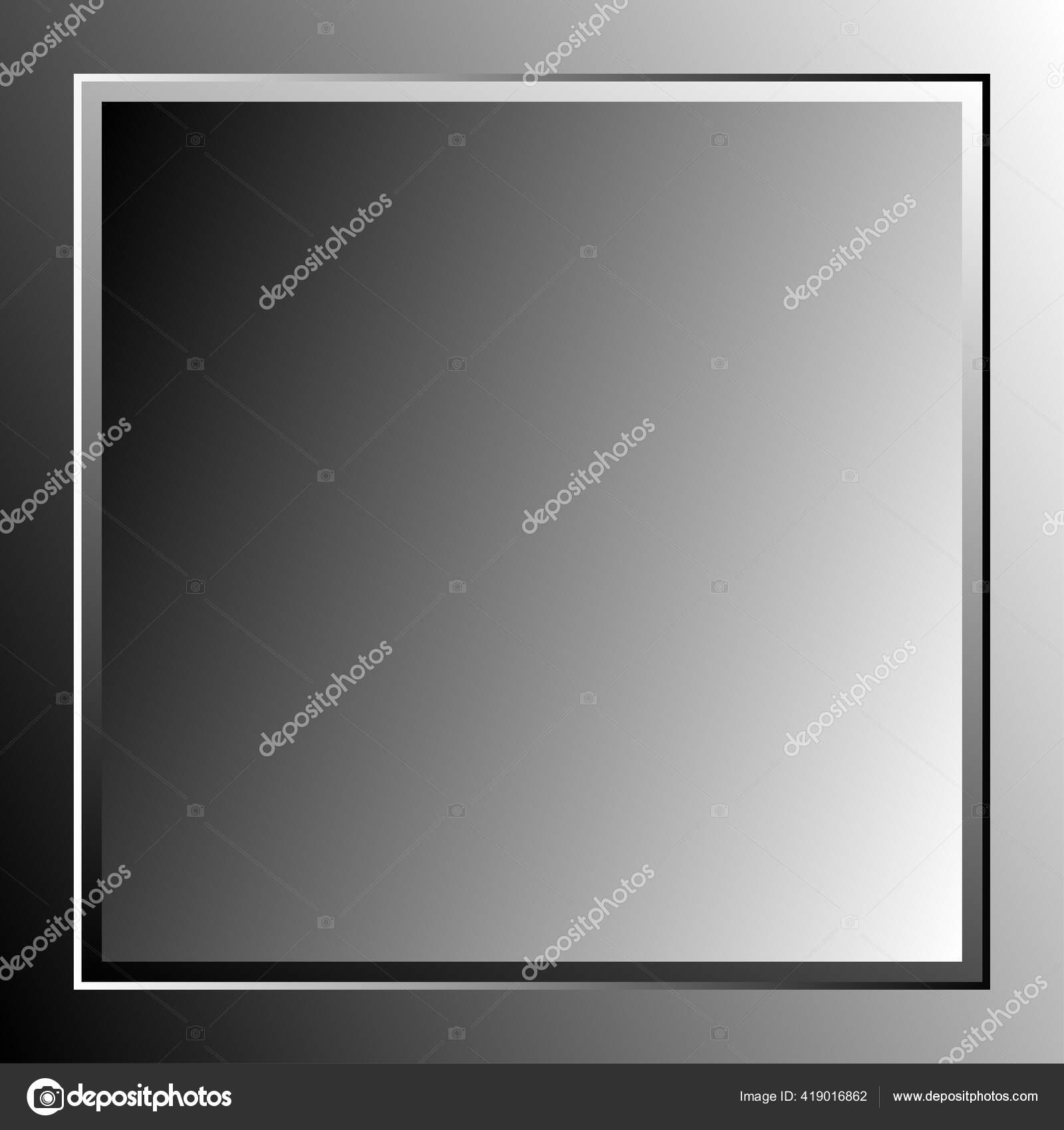 Overlapping Squares Blocks Vector Illustration Grayscale Squares Stock ...