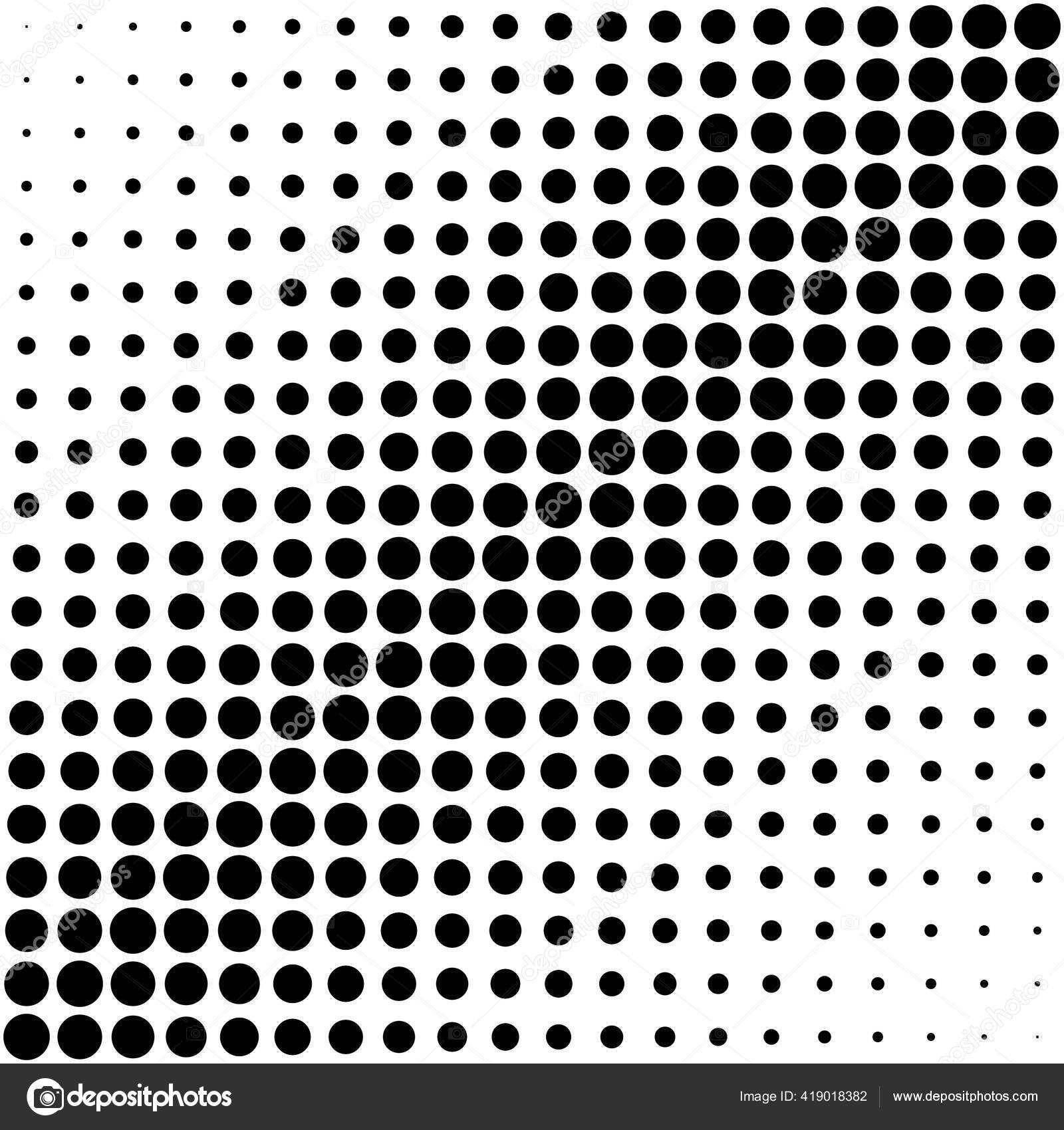 Circle Halftone Screentone Vector Illustrations Dots Dotted Speckles ...