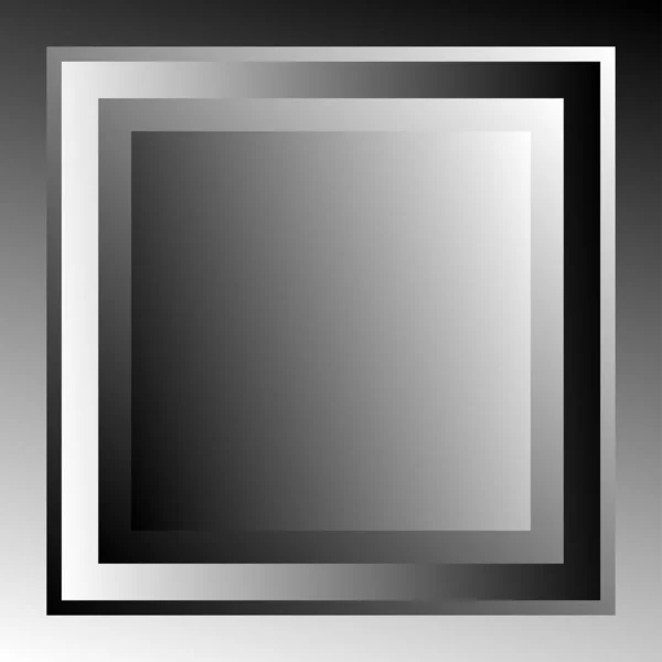 Overlapping Squares Blocks Vector Illustration Grayscale Squares Stock ...