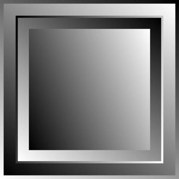 Overlapping Squares Blocks Vector Illustration Grayscale Squares Stock ...