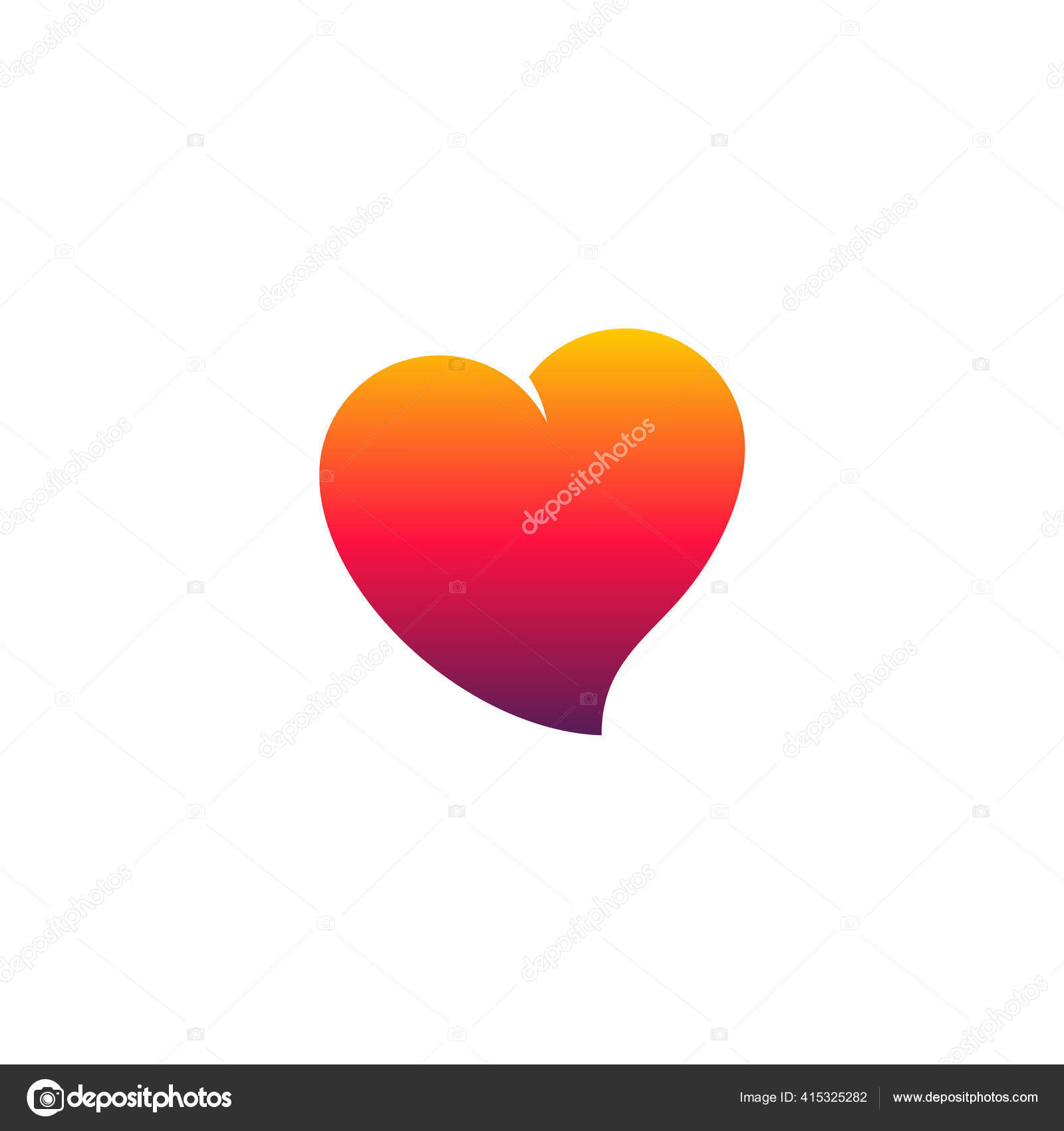 Simple Heart Logo Designs Template Love Logo Designs Template Logo ...