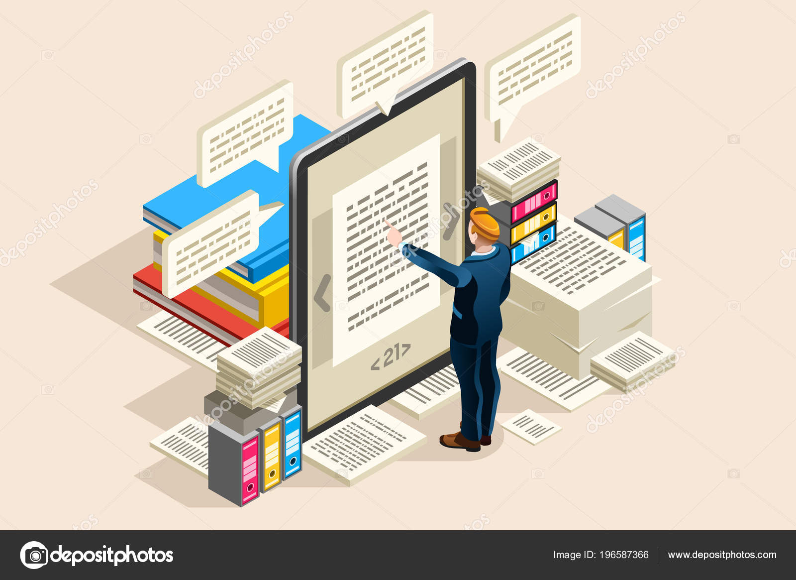 Textbook Publish Paper Online Access Electronic Notebook Read Object ...