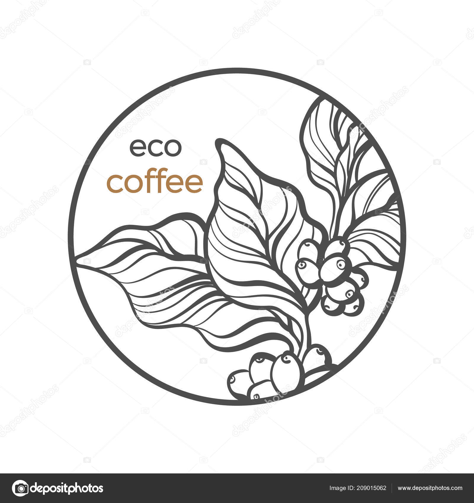 Coffee Bean Tree Logo