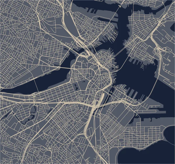 21,977,760 Boston map Vector Images | Depositphotos