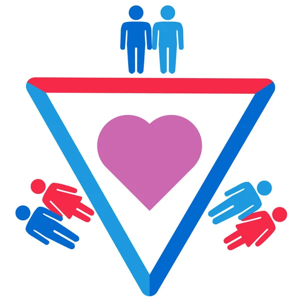 100,000 Polyamory symbol Vector Images | Depositphotos