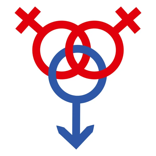 Polyamory Triad Symbol