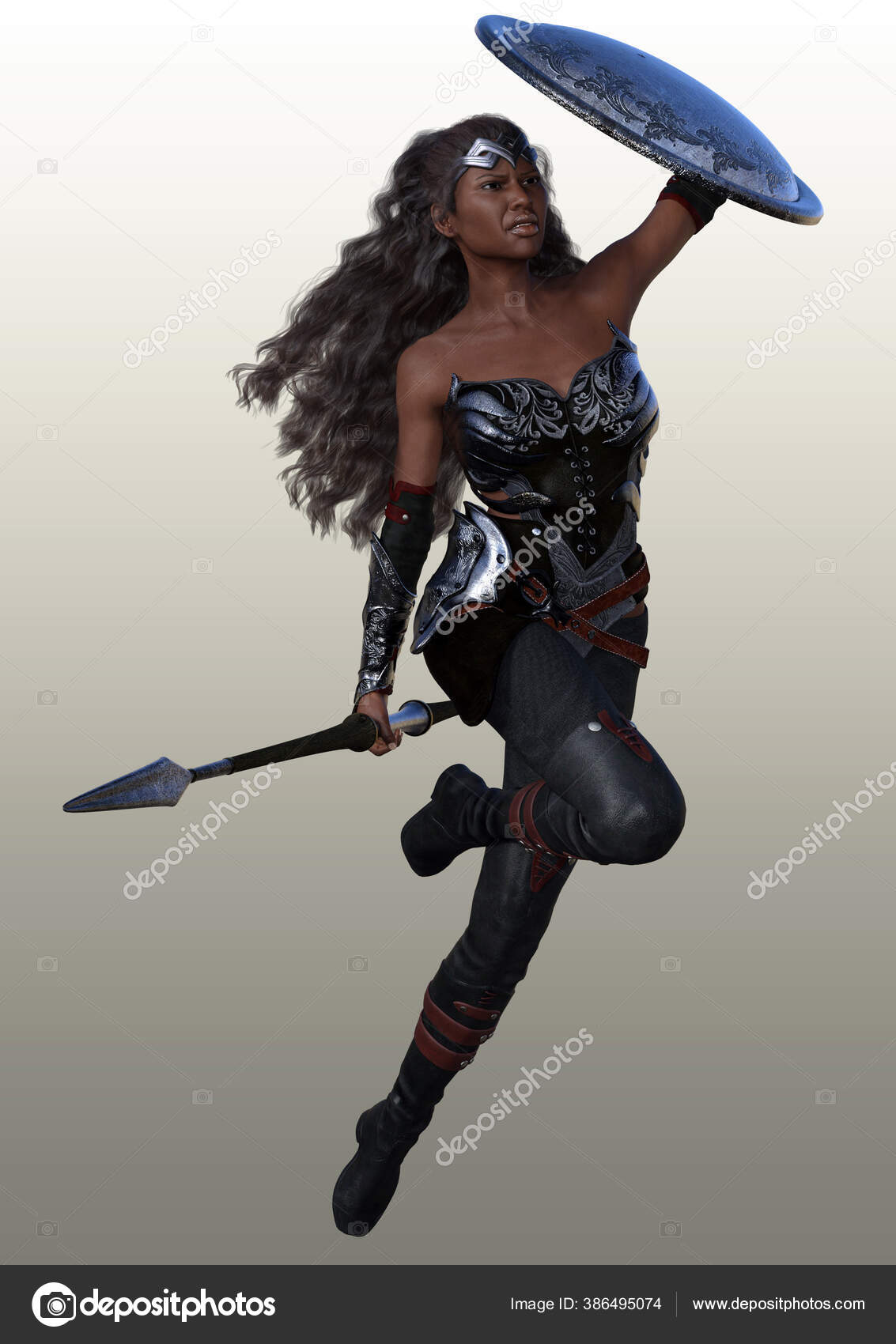 Black Female Warrior