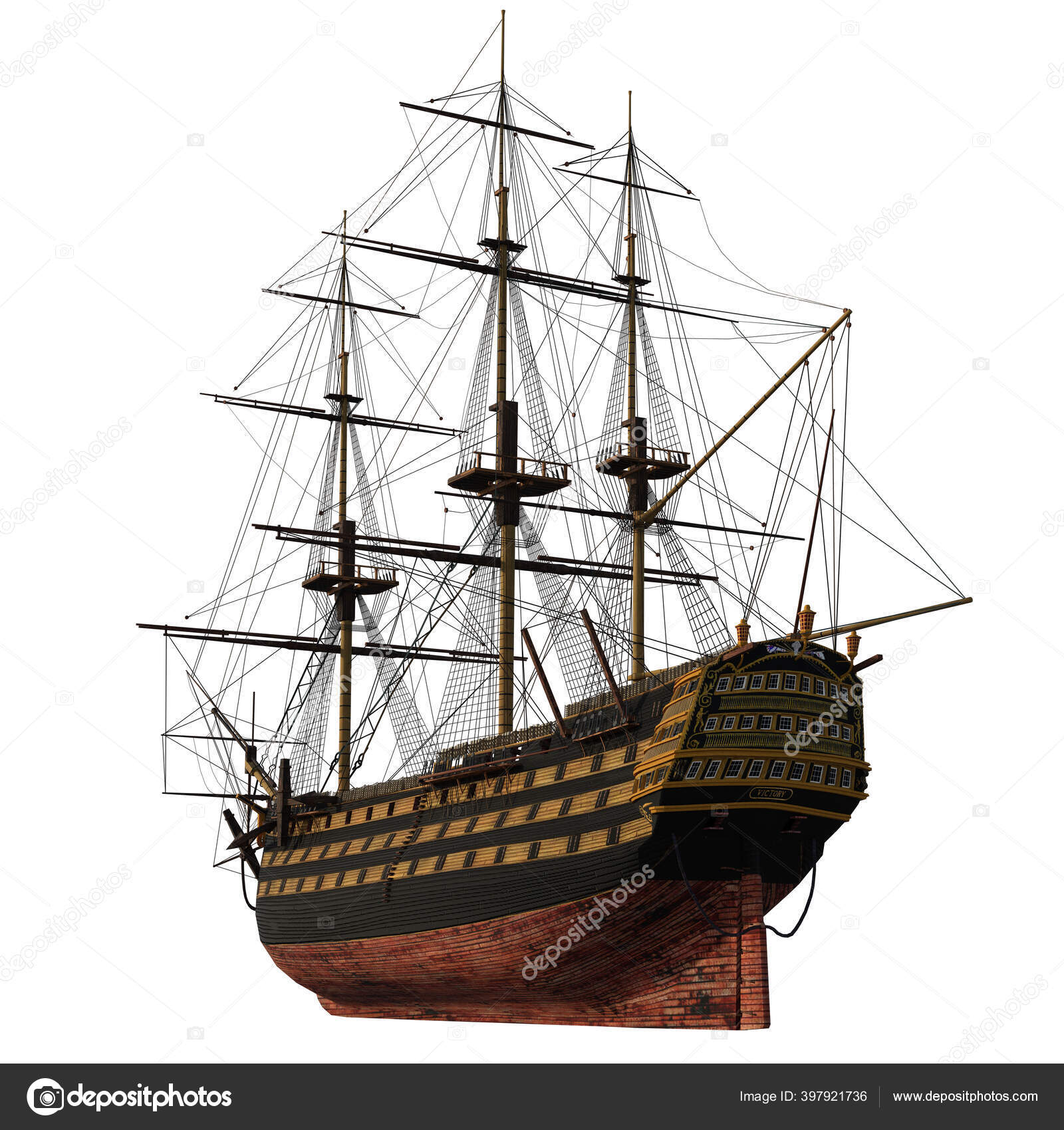 Fantasy Ship Sailing