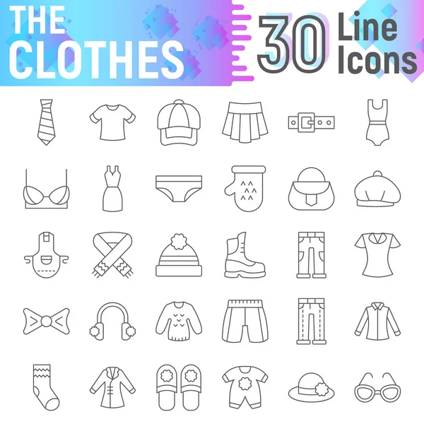 Pictograms clothing Vector Art Stock Images | Depositphotos