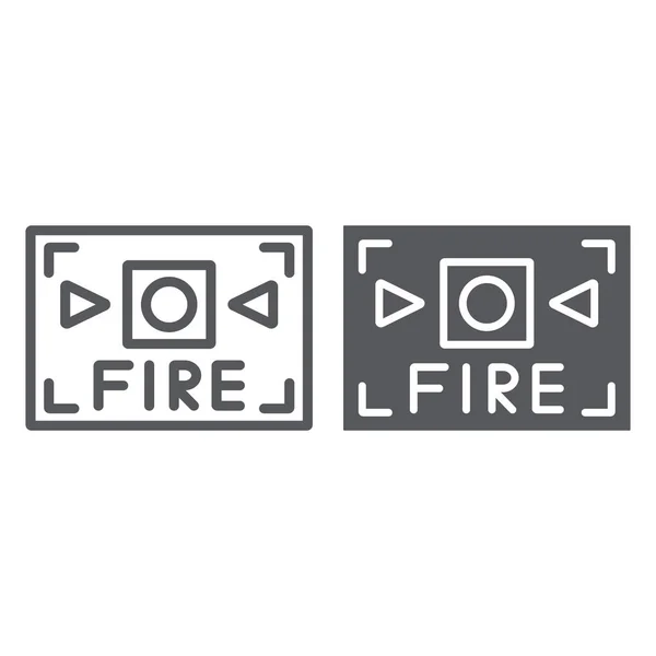 Explosives c4 line icon, army and weapon, detonating bomb sign, vector ...