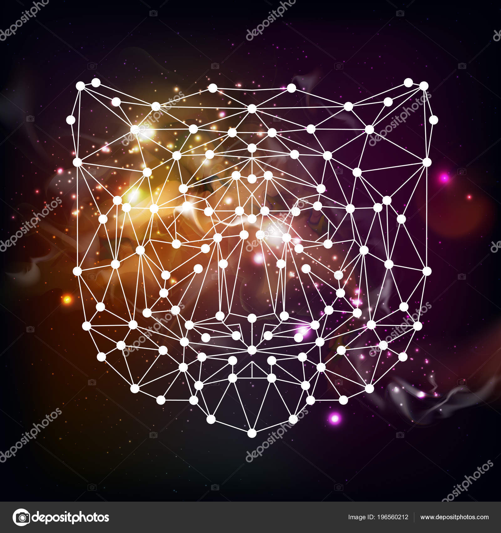 Hipster Triangle Tiger