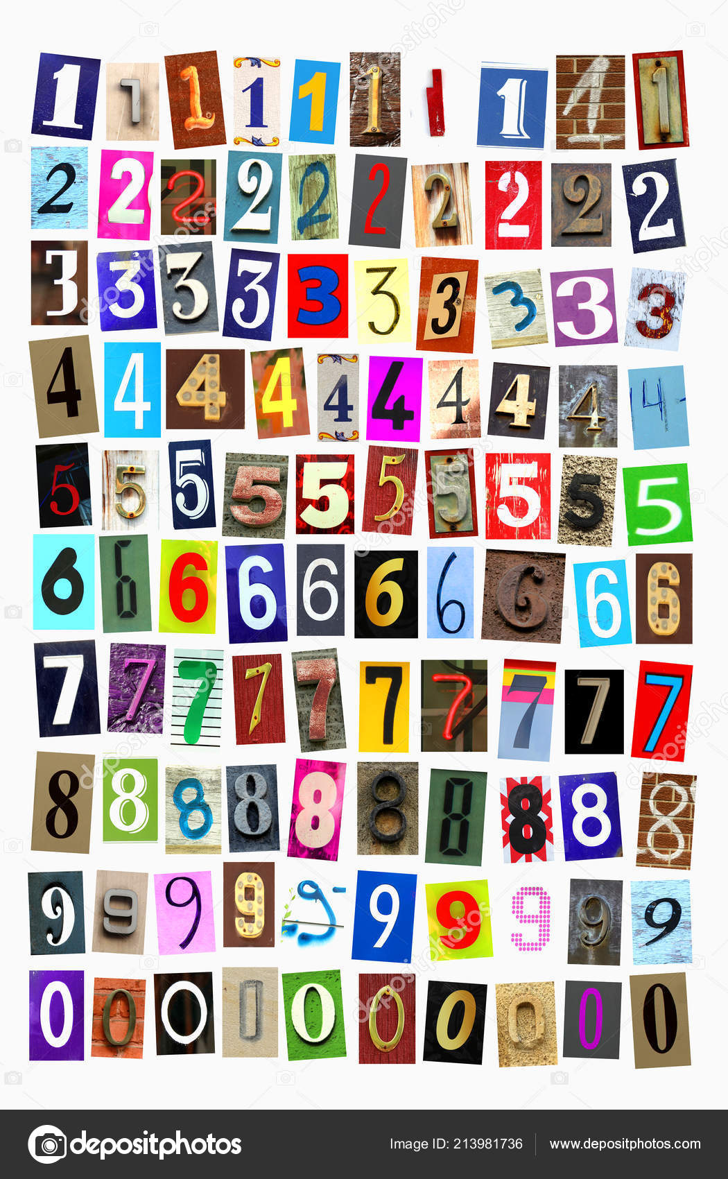 Number 1 Photo Collage Template - prntbl.concejomunicipaldechinu.gov.co