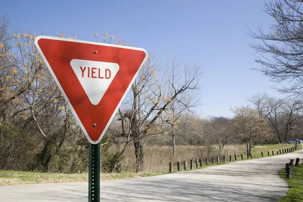 Yield Street Sign