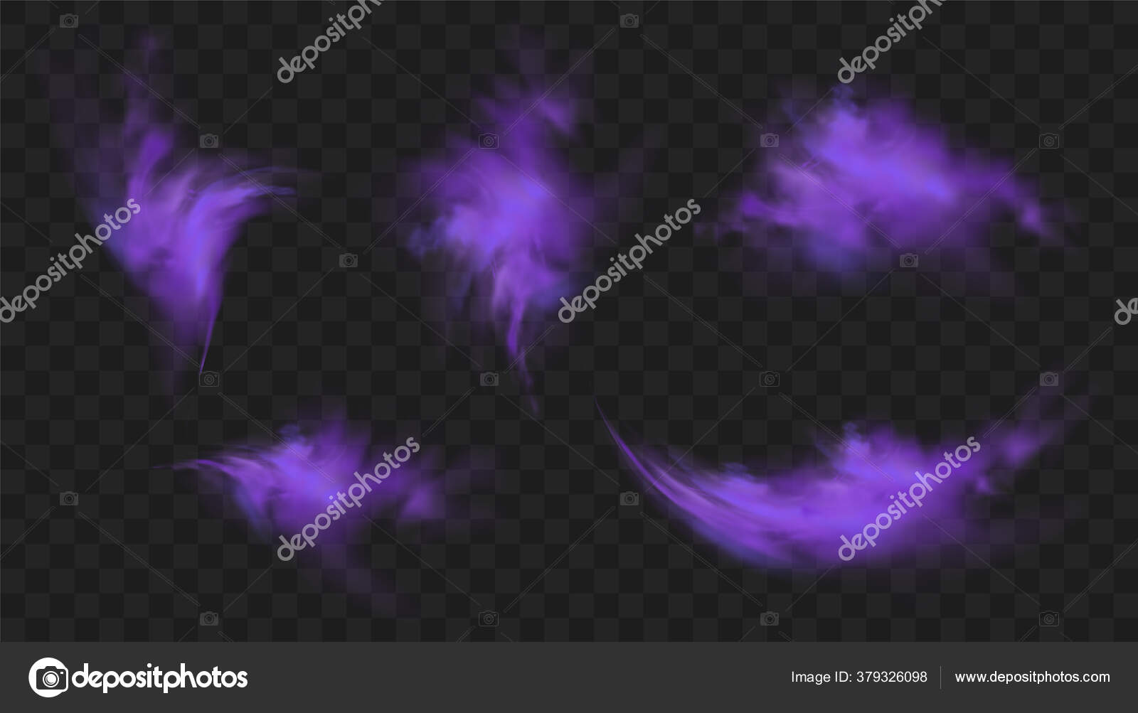 Purple Smoke Transparent