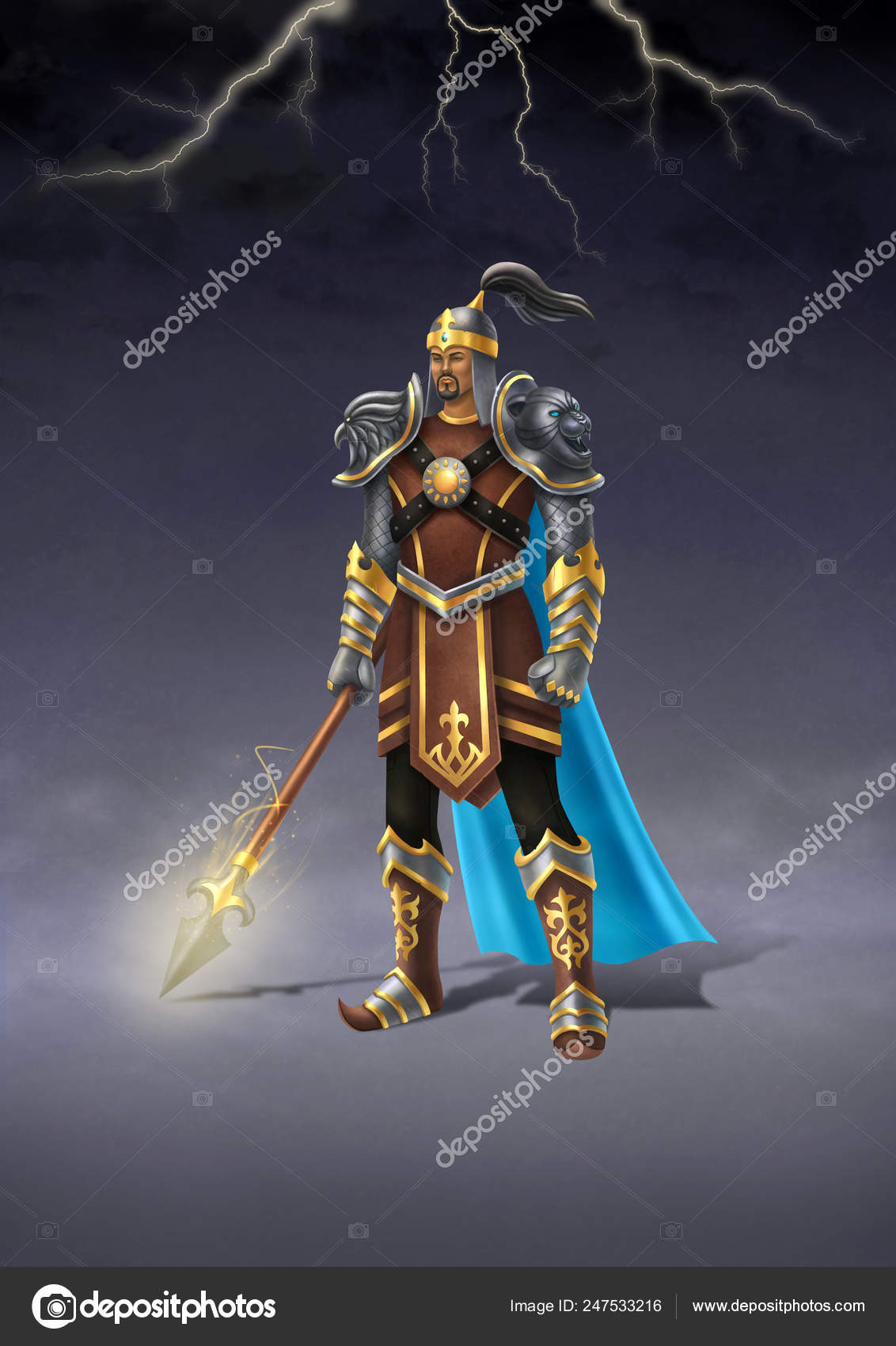 Nomadic Soldier Traditional Costume Armor Stock Photo by ©Kate_Artery ...