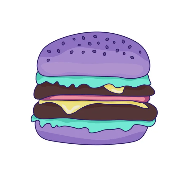 Burger cartoon Stock Photos, Royalty Free Burger cartoon Images ...