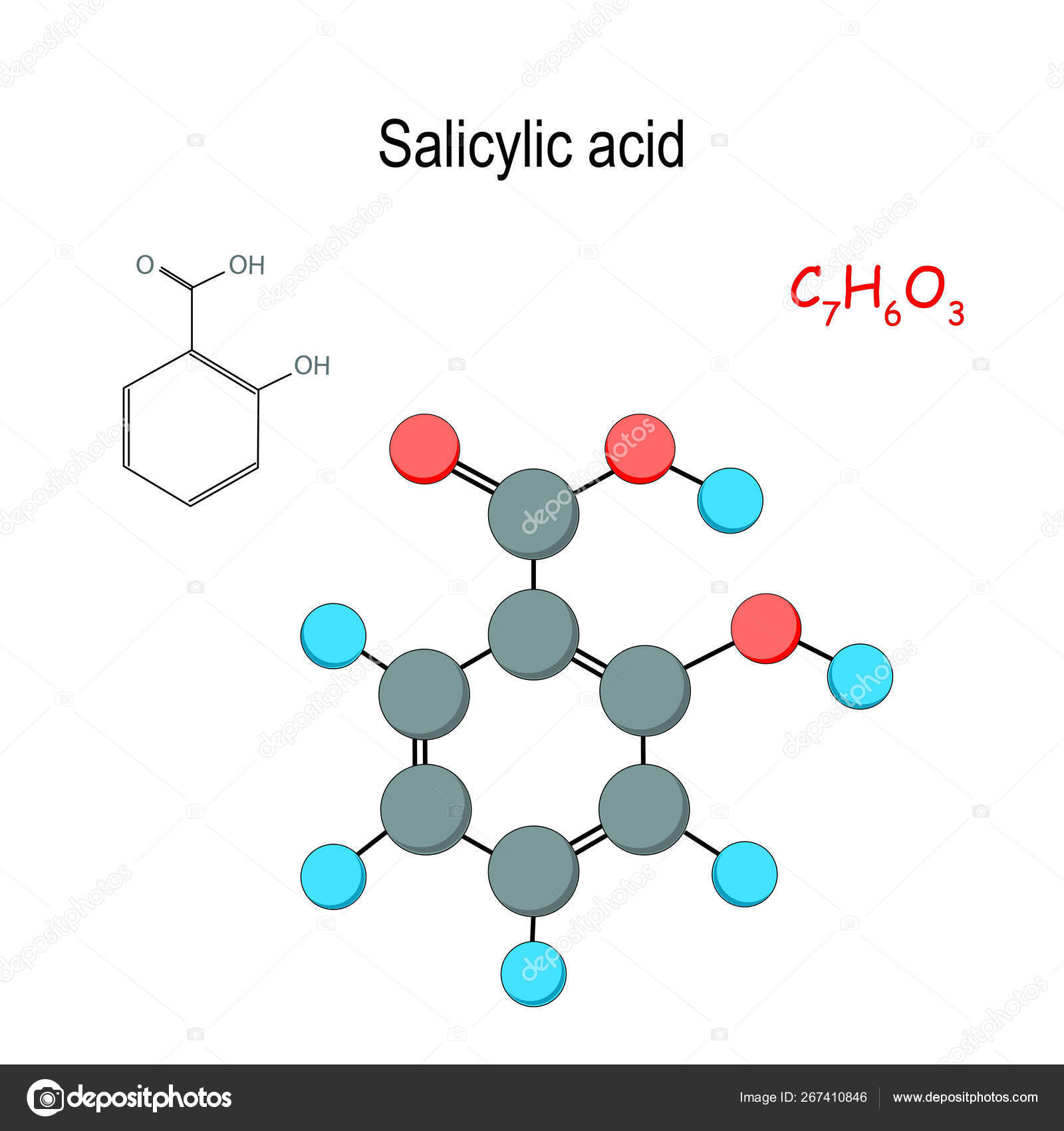 Structure Of Salicylic Acid