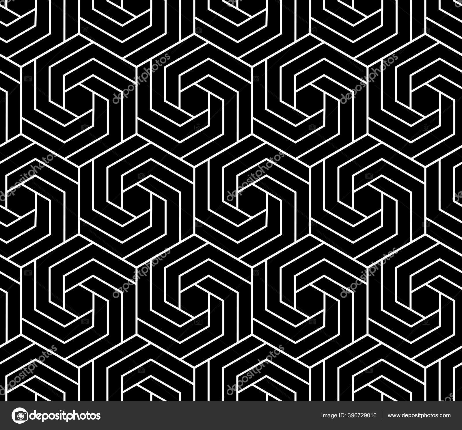 Seamless Hexagon Pattern