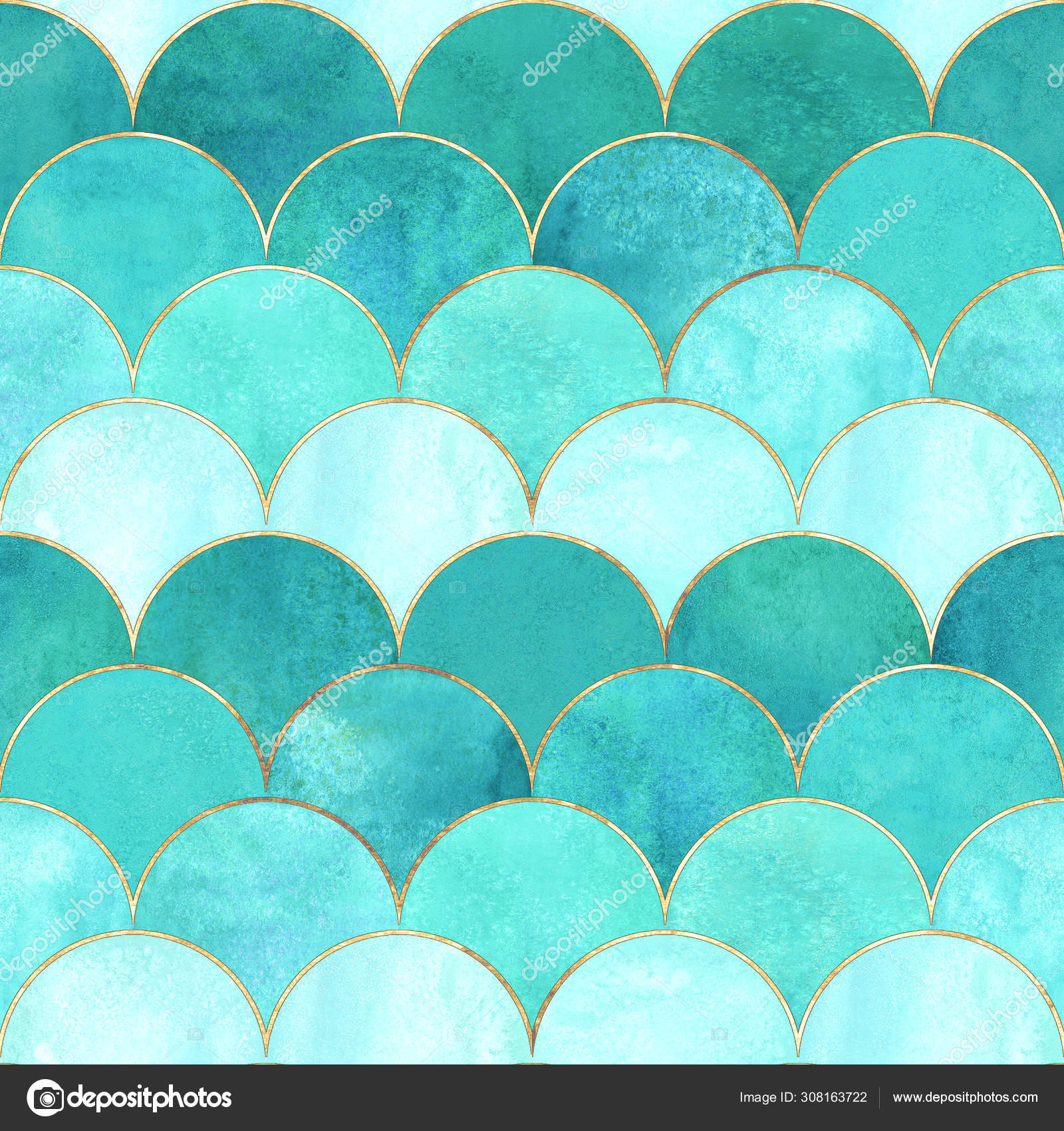 Teal Background Pattern