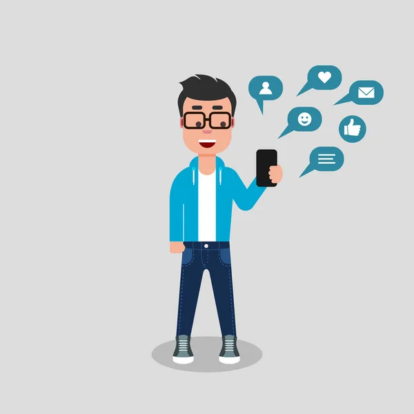 1,654 Looking at cell phone Vector Images | Depositphotos