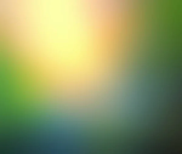 Sun light in forest shadows abstract pattern. Green orange yellow vivid ...