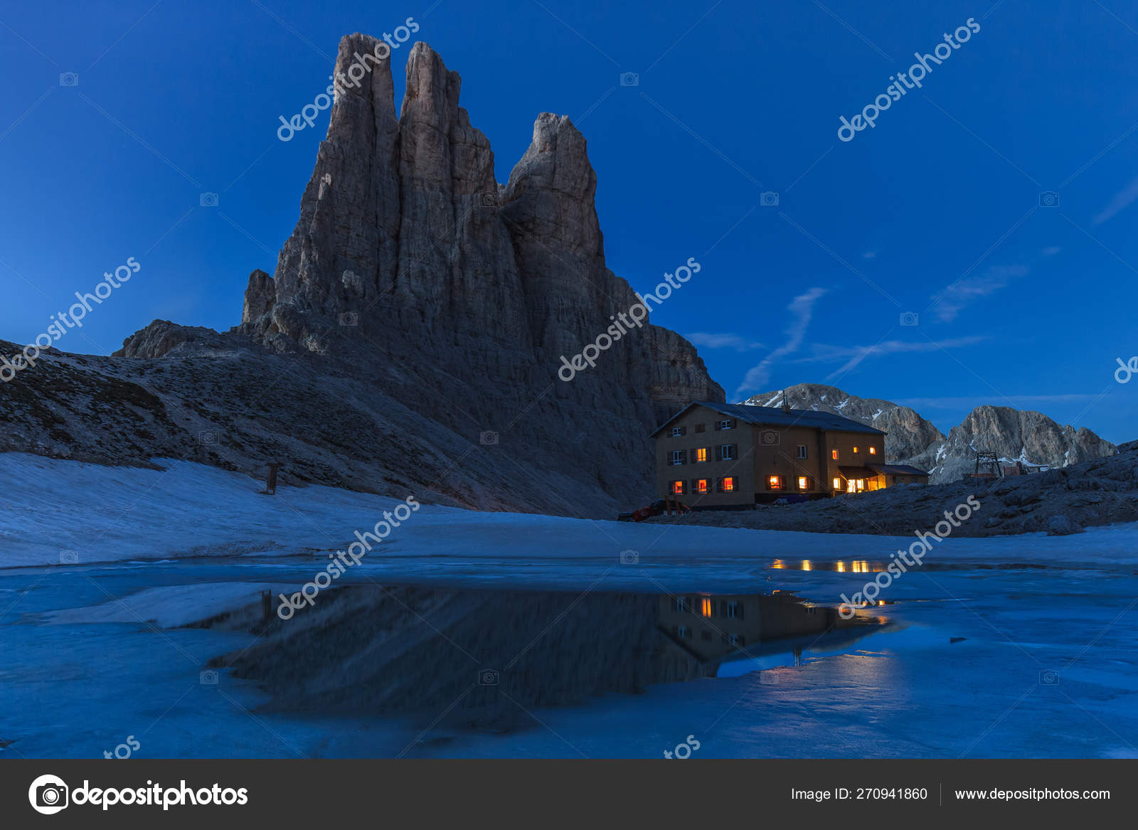 Vajolet Towers in Dolomites Stock Photo by ©porojnicu 270941860