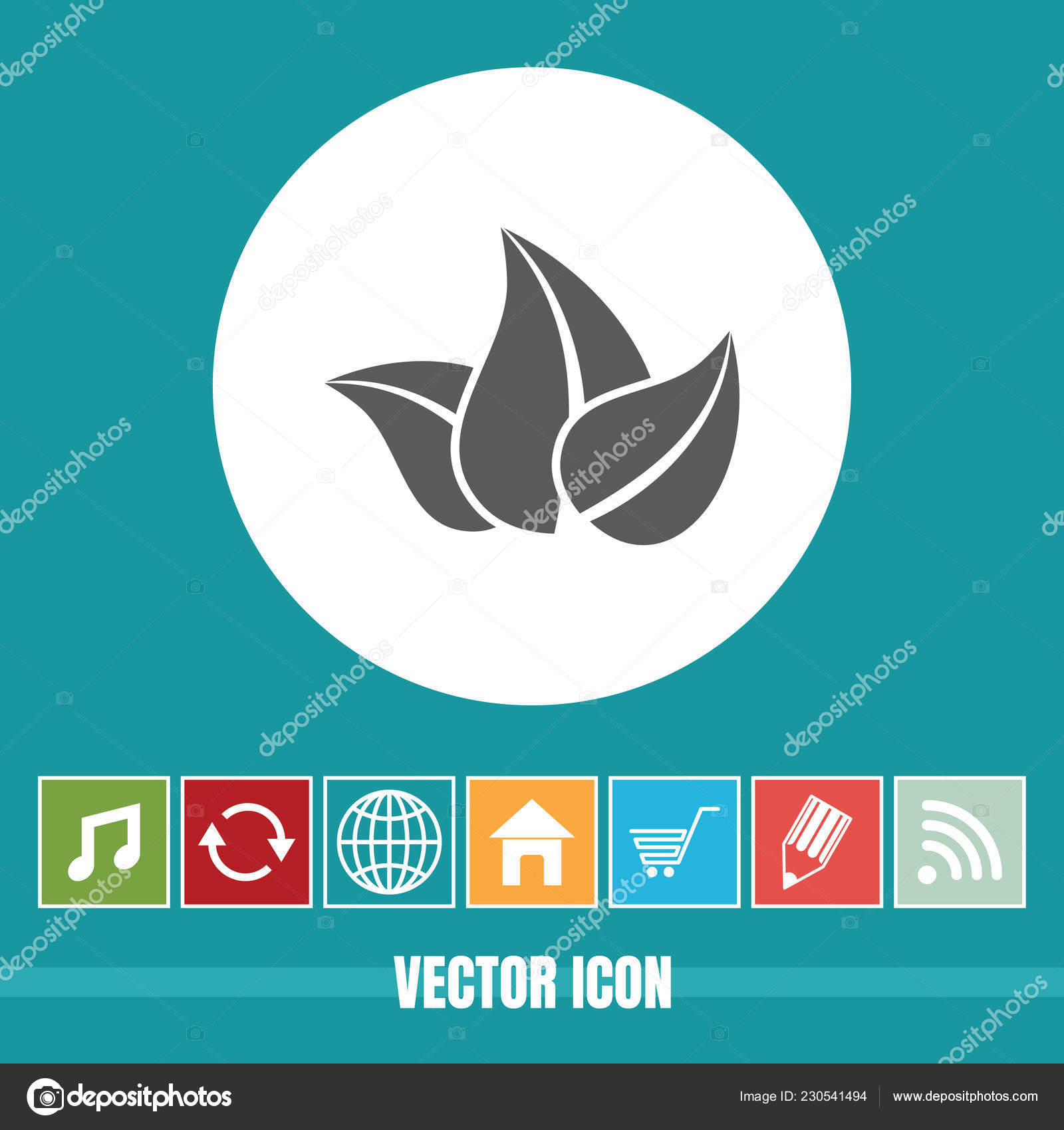 Very Useful Vector Icon Leaf Bonus Icons Very Useful Mobile ⬇ Vector ...