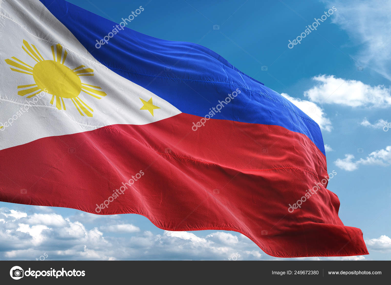 Philippine Flag Wallpaper 3d