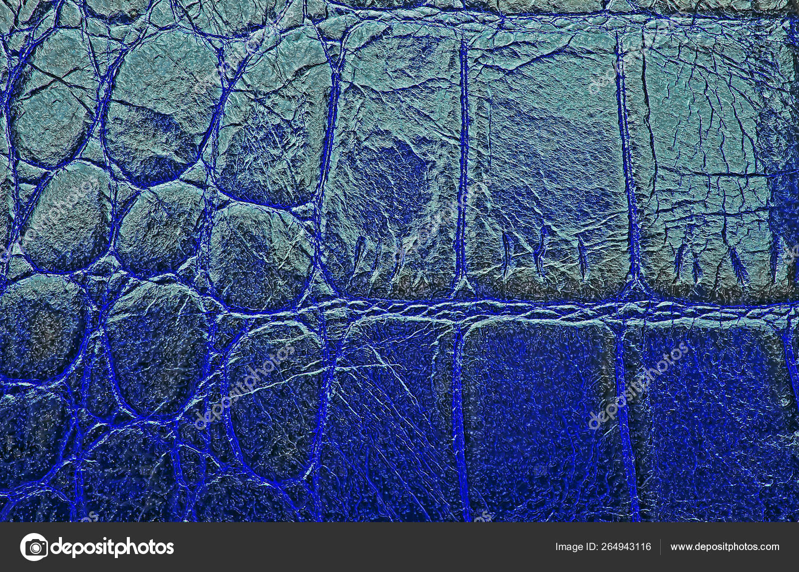 Blue crocodile skin texture background — Stock Photo © domnitsky.yar ...