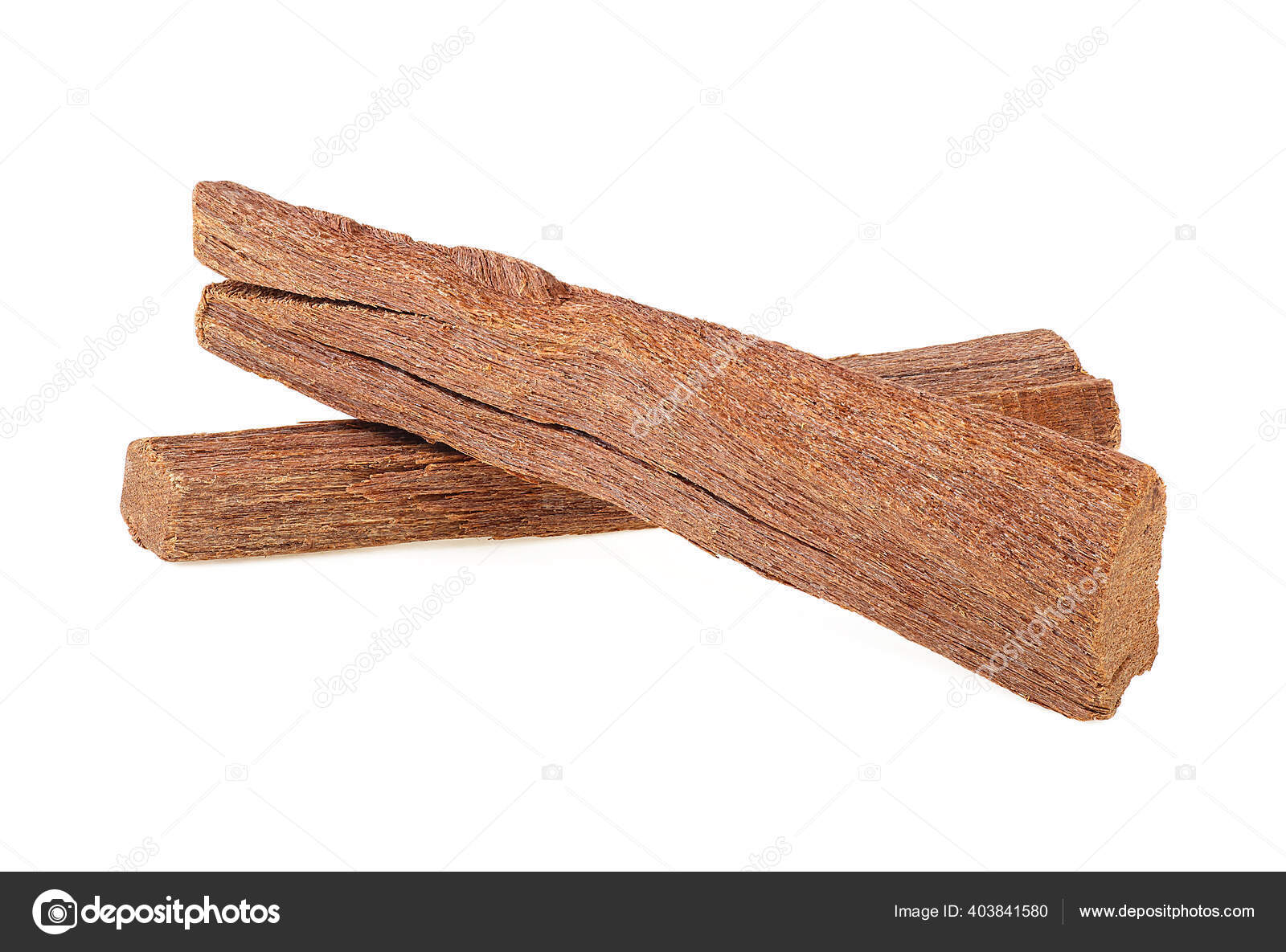 Sandalwood Sticks Isolated White Background Chandan Sandalwood — Stock ...