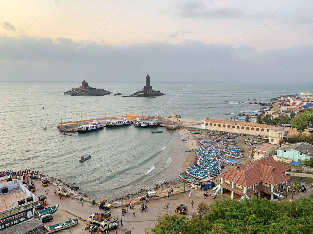 Cabo Comorin (Kanyakumari), India, Bengala Occidental (Tamil Nadu), 15 ...