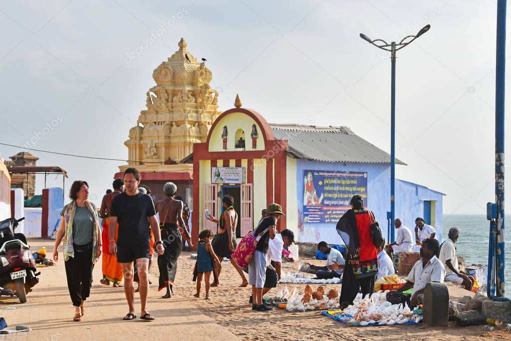 Cabo Comorin (Kanyakumari), India, Bengala Occidental (Tamil Nadu), 15 ...