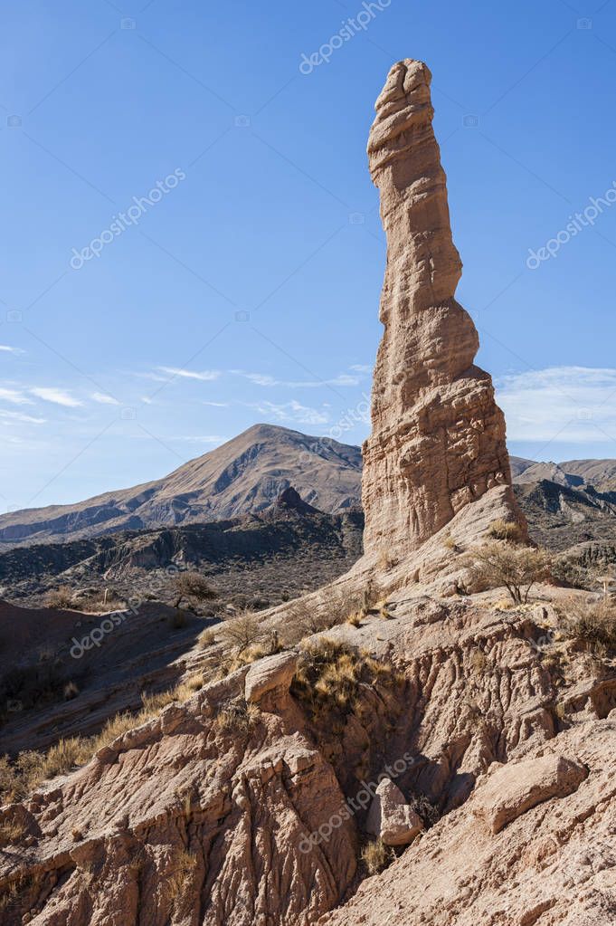 Formación rocosa La Poronga - Quebradas Tour, Bolivia - Sudamérica ...