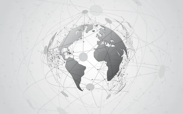 Wireframe globe Vector Art Stock Images | Depositphotos
