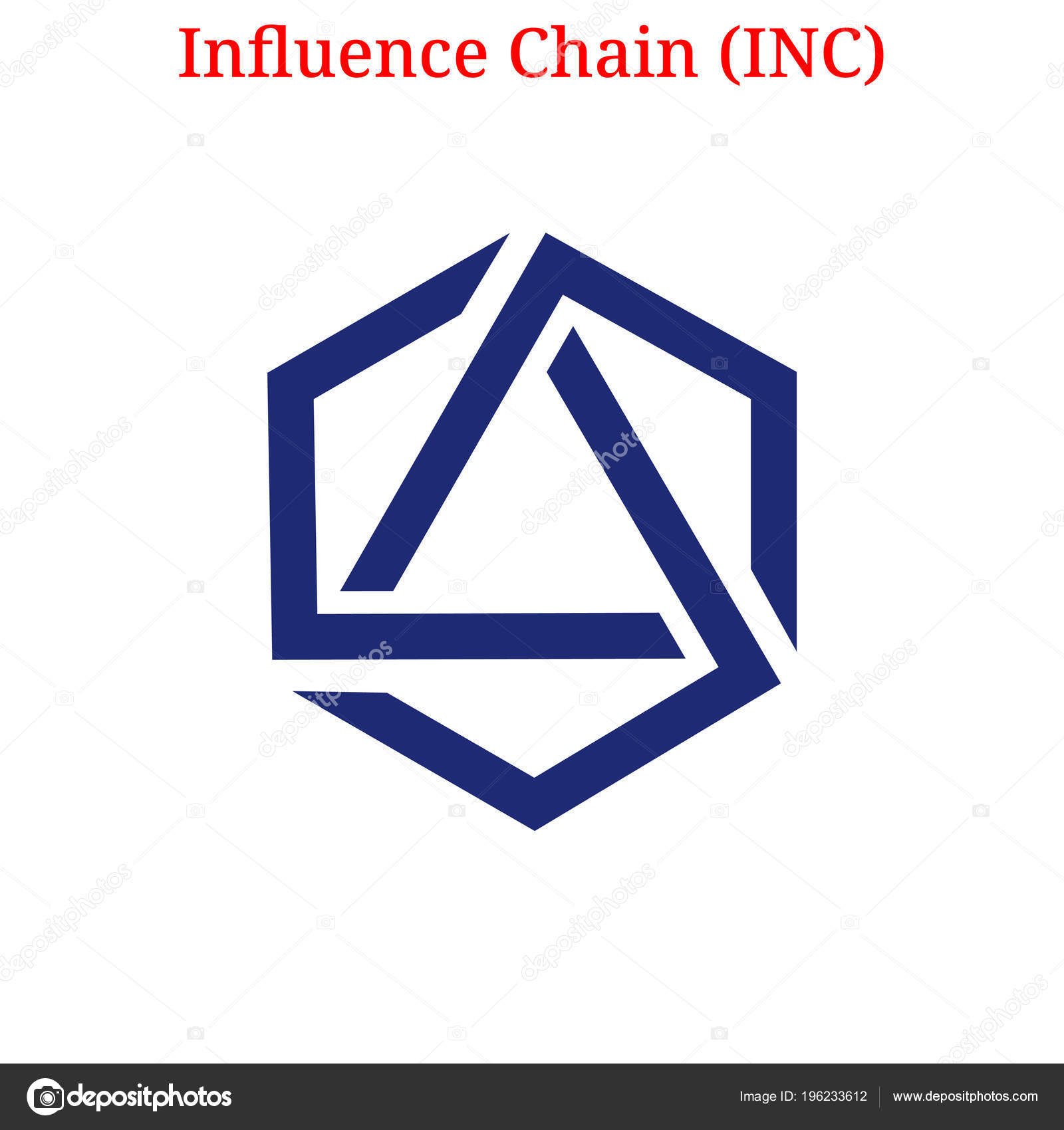 Vector Influence Chain (INC) logo Stock Vector Image by ©titan81 #196233612