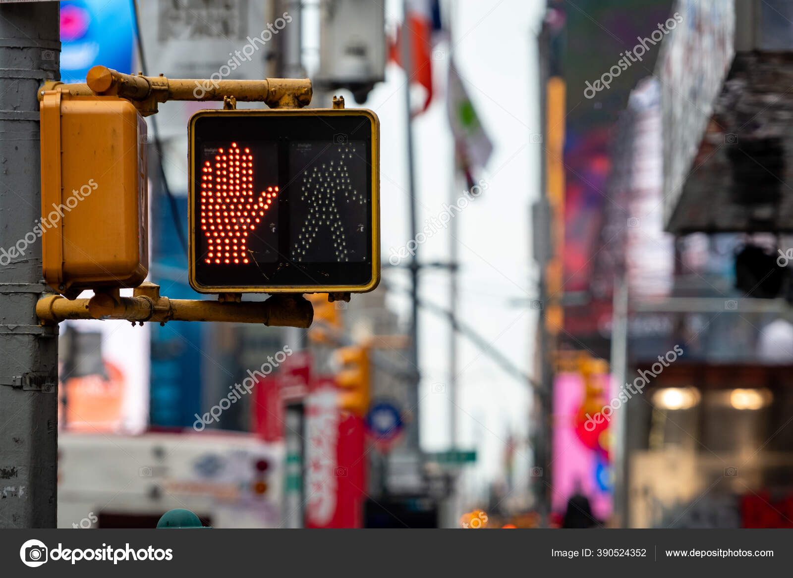 Stop Sign Hand Light