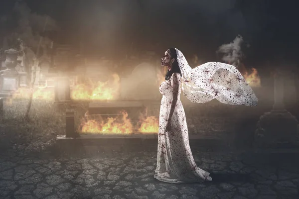 Zombie bride Stock Photos, Royalty Free Zombie bride Images | Depositphotos