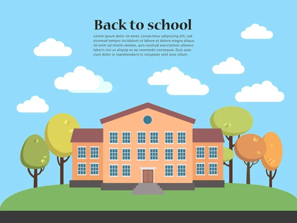 Plantilla De Edificio Escolar