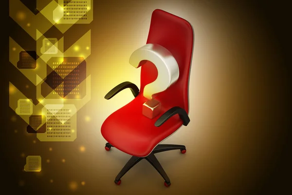 Empty Chair Question Mark Stock Photo by ©manojmadhu144@gmail.com 154629358