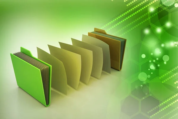 Illustration File Transfer Concept Color Background Stock Photo by ...