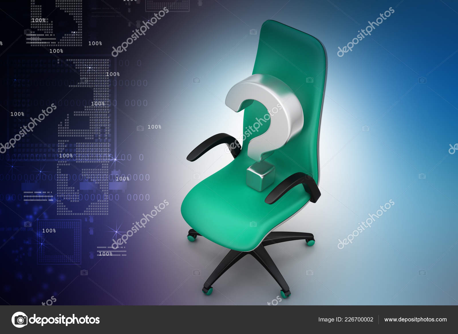 Illustration Workplace Color Abstract Background Stock Photo by ...