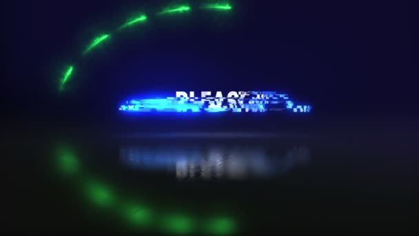 Animation Loading Screen Text Loading Please Wait Loading Bar Loop ...